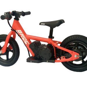 BROC USA Ebike for Kids, 12 Inch 24V Battery Operated, Red