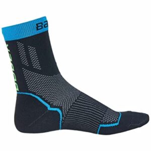 Bauer Hockey Performance Skate Sock ('21), Low (Medium), Black, 1059309