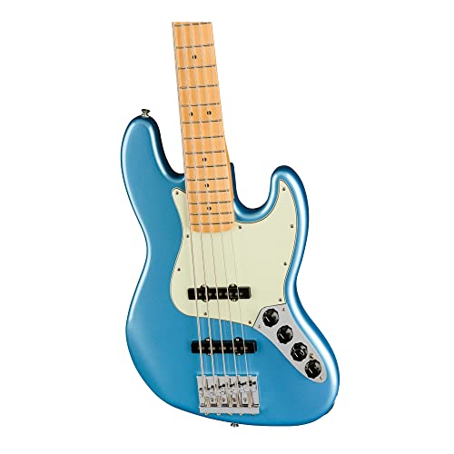 Fender Player Plus 5-String Jazz Bass, Opal Spark, Maple Fingerboard