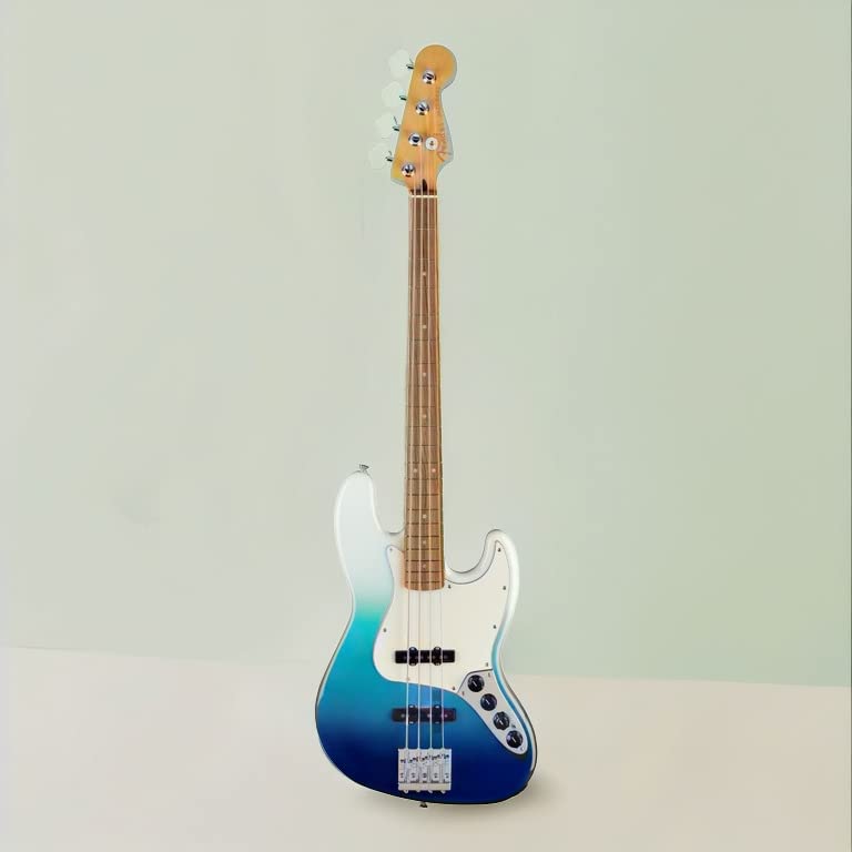 Fender Player Plus Jazz Bass, Belair Blue, Pau Ferro Fingerboard