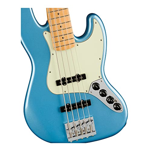 Fender Player Plus 5-String Jazz Bass, Opal Spark, Maple Fingerboard