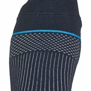 Bauer Hockey Performance Skate Sock ('21), Low (Medium), Black, 1059309