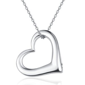 praymos heart urn necklace for ashes for women 925 sterling silver cremation jewelry necklace urn keepsake memories jewelry