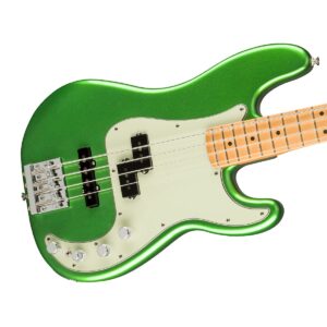 Fender Player Plus Precision Bass, Cosmic Jade, Maple Fingerboard