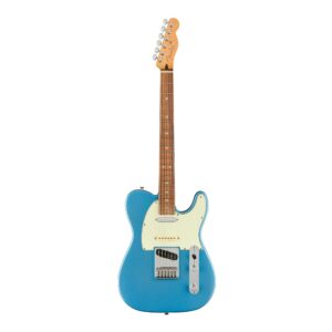 fender player plus nashville telecaster electric guitar, with 2-year warranty, opal spark, pau ferro fingerboard