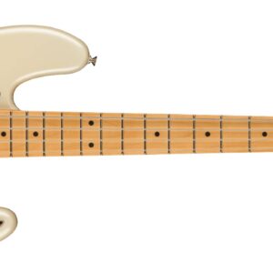 Fender Player Plus Jazz Bass, Olympic Pearl, Maple Fingerboard