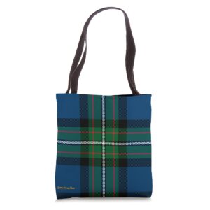 ferguson clan tartan tote bag