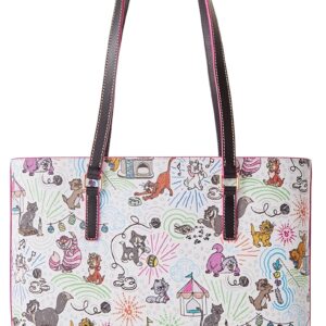 DisneyParks Exclusive - Dooney & Bourke - Shopper Tote Shoulder Bag Purse Handbag - Sketch Cats