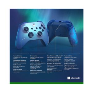 Xbox Wireless Controller – Aqua Shift Special Edition (Renewed)