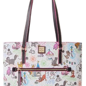 DisneyParks Exclusive - Dooney & Bourke - Shopper Tote Shoulder Bag Purse Handbag - Sketch Cats