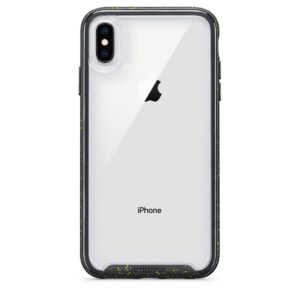 otterbox - clear traction iphone x & xs case (only) - scratch-resistant protective phone case, sleek & pocket-friendly profile (night glow)