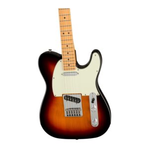 Fender Player Plus Telecaster Electric Guitar, with 2-Year Warranty, 3-Color Sunburst, Maple Fingerboard