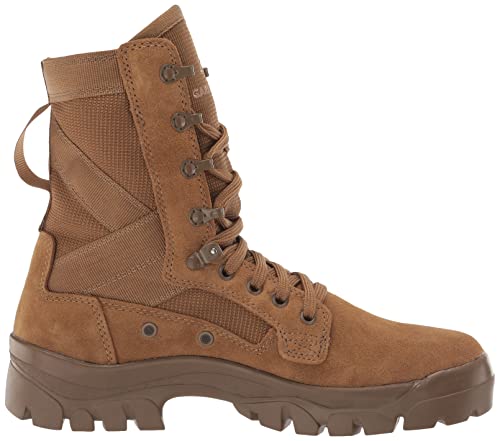 GARMONT TACTICAL T8 Bifida Military Combat Boots for Men and Women, Army, Air Force, AR670-1 Compliant Footwear, Suede Leather, Multi-Terrain Shoes, Coyote, Size 13