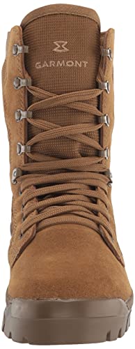 GARMONT TACTICAL T8 Bifida Military Combat Boots for Men and Women, Army, Air Force, AR670-1 Compliant Footwear, Suede Leather, Multi-Terrain Shoes, Coyote, Size 13