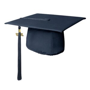 Endea Graduation Matte Cap & Tassel (Navy Blue, 2023)