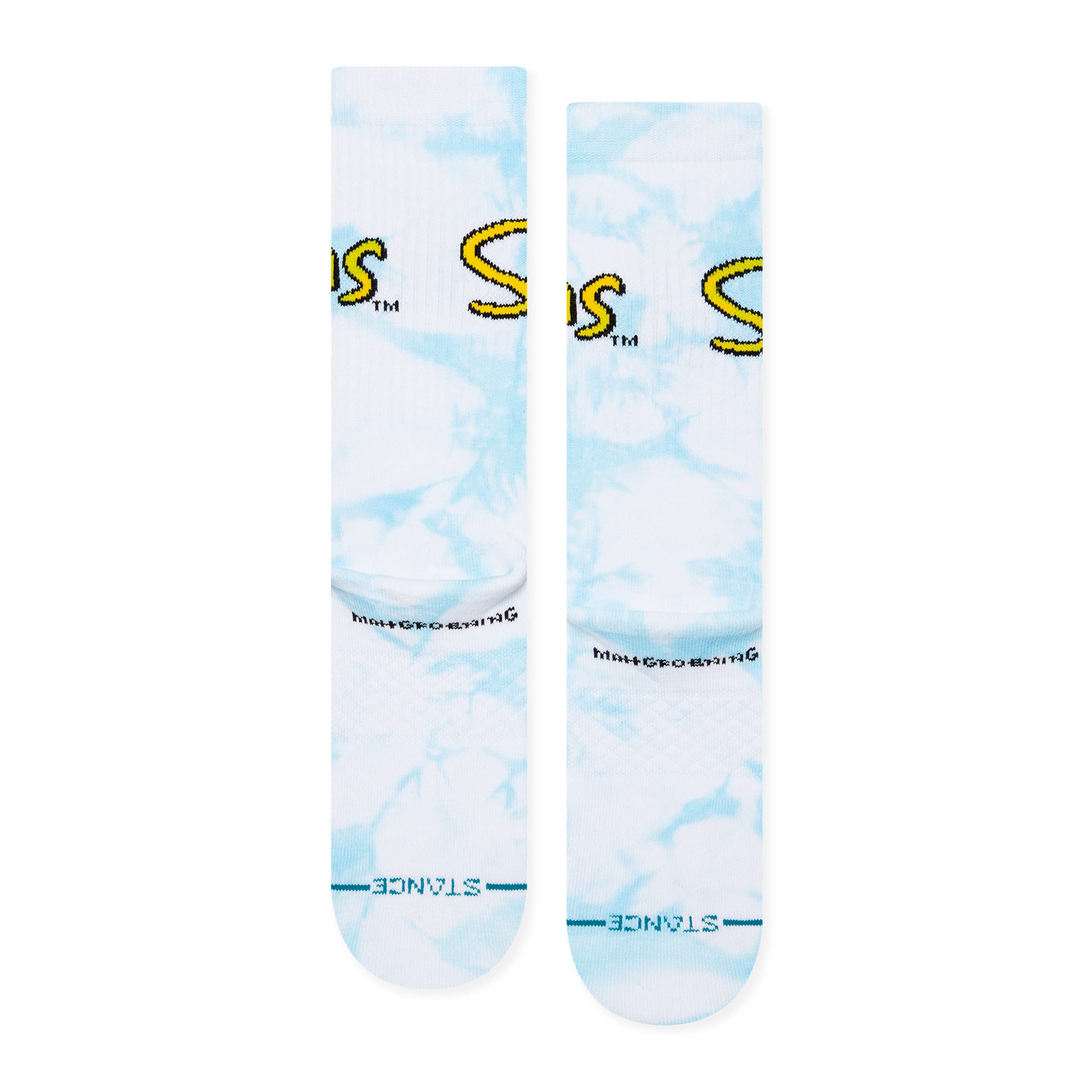 Stance Crew Intro Socks (Medium, White)