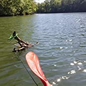 FunFishingIdeas Brush Gripper Made in USA Securely Anchor Your Kayak, Canoe or Boats up to 22 feet in Seconds. The Harder You Pull The Tighter It Grips (Camo)