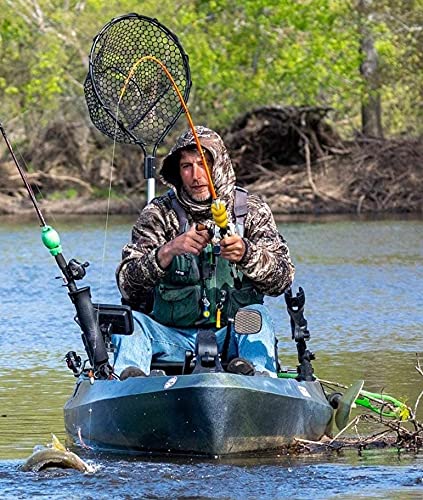 FunFishingIdeas Brush Gripper Made in USA Securely Anchor Your Kayak, Canoe or Boats up to 22 feet in Seconds. The Harder You Pull The Tighter It Grips (Camo)