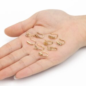 CrazyPiercing Fake Nose Ring CZ African Nose Cuffs Gold Faux Septum Nose Rings Clip on Nose Jewelry for Woman Non Pierced Jewelry (9 Clip Nose Ring)