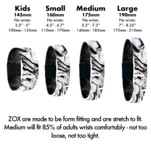 ZOX Bracelets — Love Wins | Stretchy Elastic Band with Motivational Affirmations and Beautiful Artwork, Great Gift for Men, Women, and Kids (Medium)