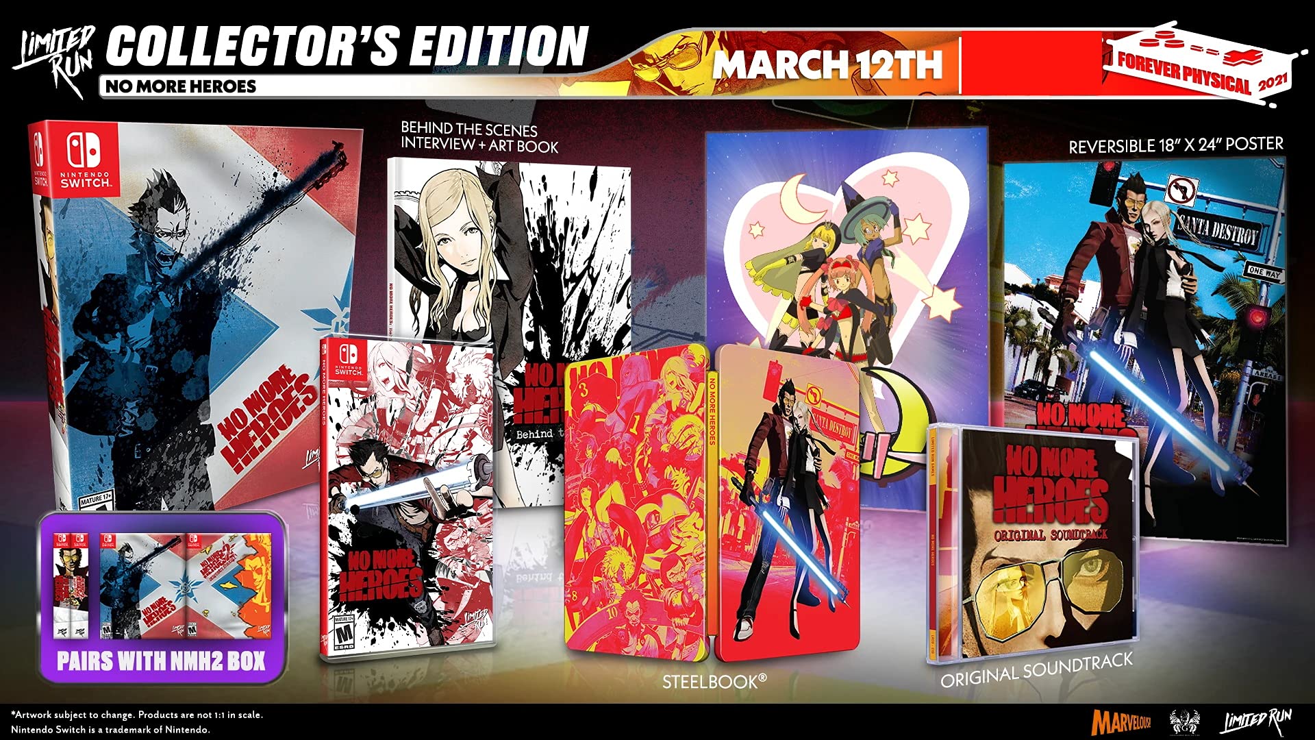 No More Heroes - Collector's Edition - Limited Run #99 - Nintendo Switch