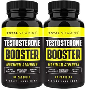 testosterone booster - testosterone supplement for men - male enhancing supplements - testosterone booster for men alpha pills for test boost max muscle growth, libido, energy, and stamina pills