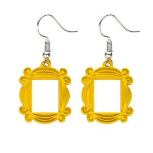 sphers earrings tv show themed frame earrings