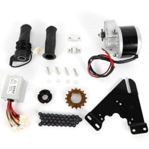 dnysysj electric bicycle motor kit e-bike conversion kit hub motor kit for 16"-28" e-bicycle, electric motorized bike kit bike motor modified kit with 24v 250w dc motor