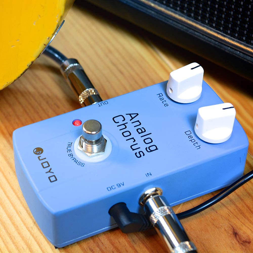 JOYO JF-37 Chorus & JF-33 Digital Delay Effect Pedal for Electric Guitar Most Frequently Combination Budget Pedals in Bundle