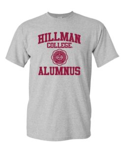 hillman alumnus - college black alumni retro tv - unisex t-shirt (3xl, sport)