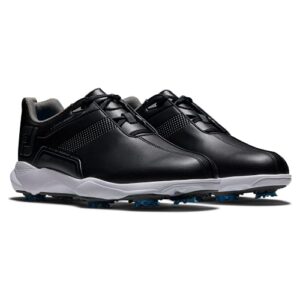 FootJoy Men's Ecomfort Golf Shoe, Black/Black, 12 Wide