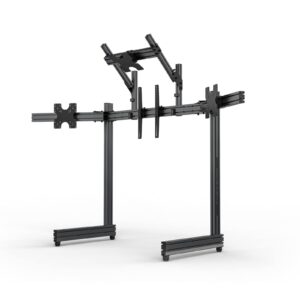 Next Level Racing Elite Freestanding Quad Monitor Stand Carbon Grey (NLR-E008) - PC