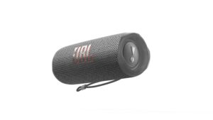 jbl flip 6 - portable bluetooth speaker, powerful sound and deep bass, ipx7 waterproof, 12 hours of playtime, jbl partyboost for multiple speaker pairing for home, outdoor and travel (grey)