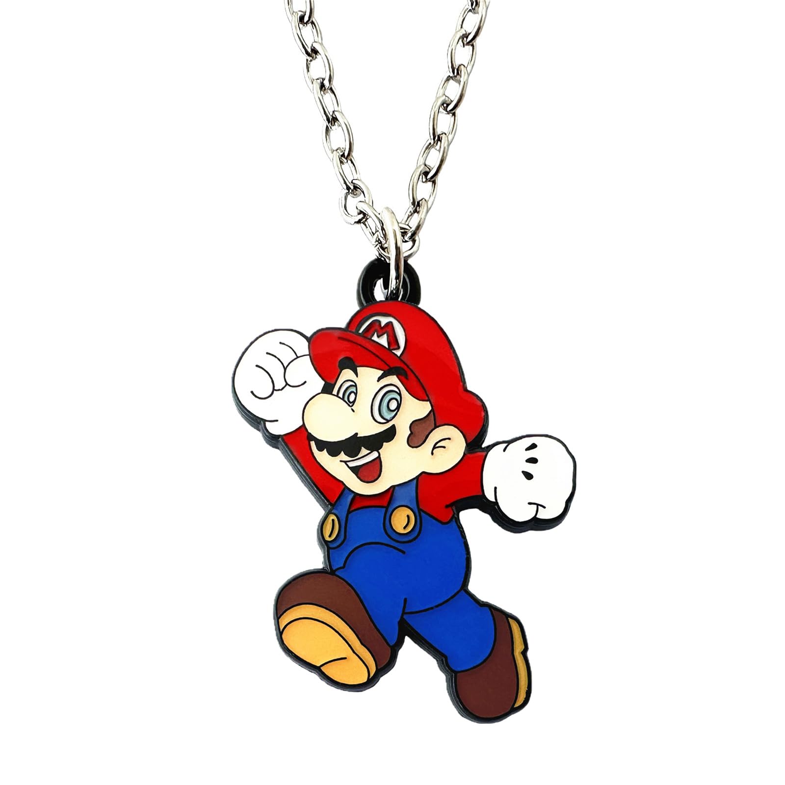 Twin Six Anime Cartoon Necklace Environmental Zinc Alloy Pendants, Gifts for Women, Men