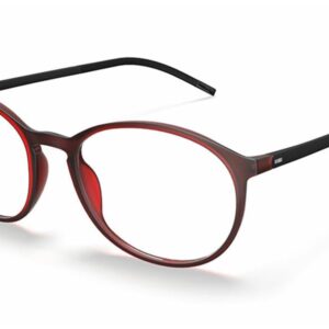 Silhouette SPX Legends Eyeglasses Frame Full Rim 2940 3010 Dark Red 49-17-135