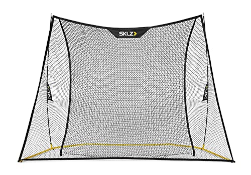 SKLZ Home Range Golf Net for Backyard Practice with Dual Net for Smooth Ball Return and Carry Bag