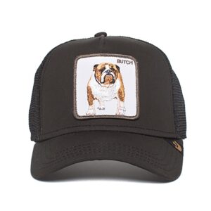 Goorin Bros. The Farm Unisex Baseball Trucker Hat, Black (Brutus Drake), One Size