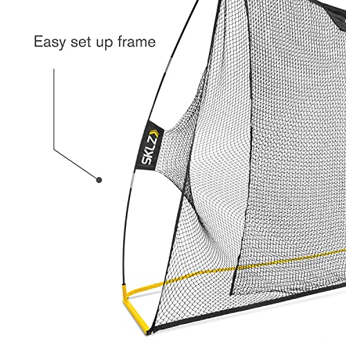 SKLZ Home Range Golf Net for Backyard Practice with Dual Net for Smooth Ball Return and Carry Bag