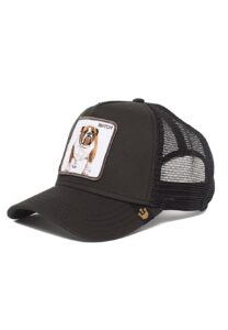 goorin bros. the farm unisex baseball trucker hat, black (brutus drake), one size