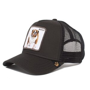 Goorin Bros. The Farm Unisex Baseball Trucker Hat, Black (Brutus Drake), One Size