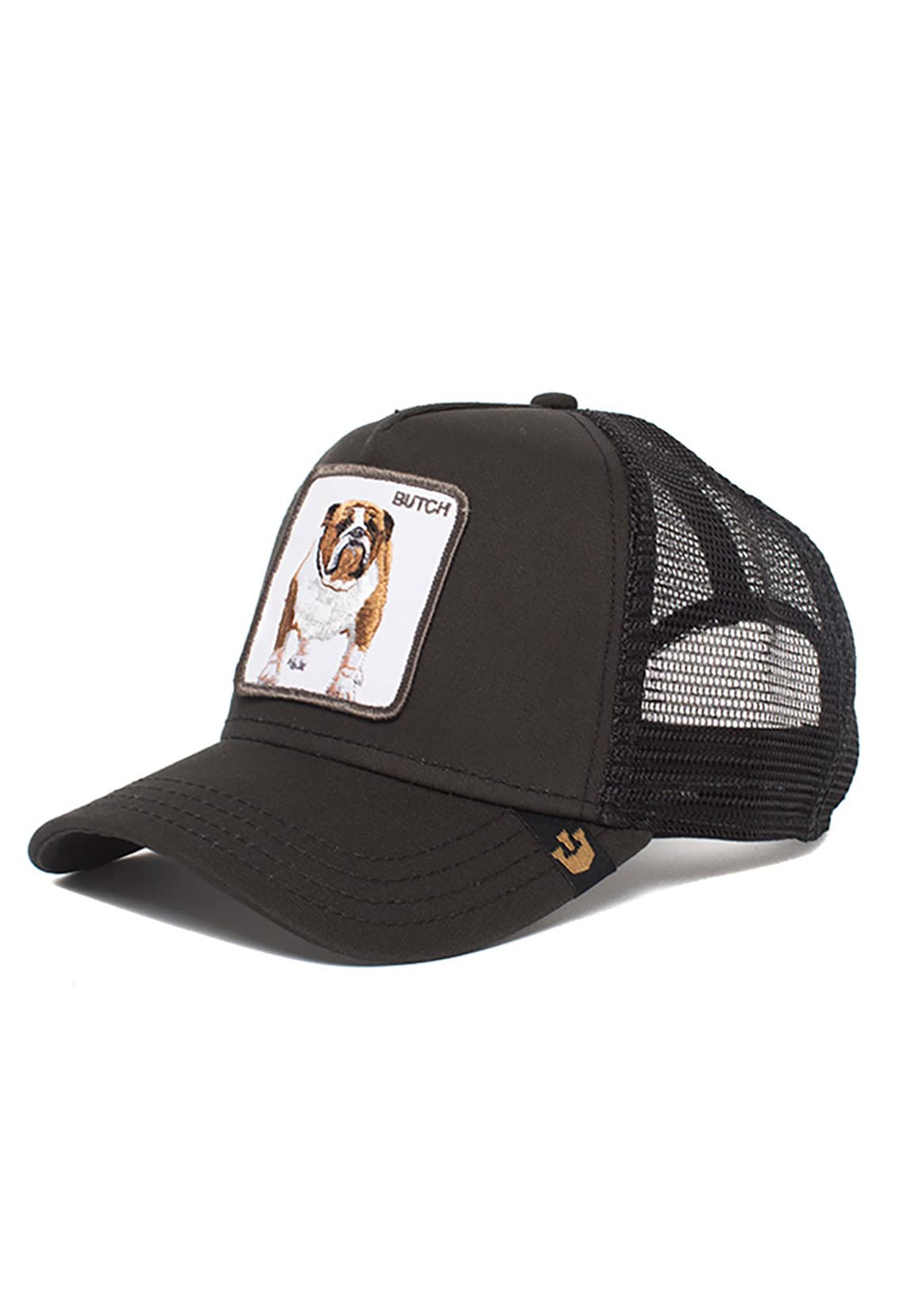 Goorin Bros. The Farm Unisex Baseball Trucker Hat, Black (Brutus Drake), One Size