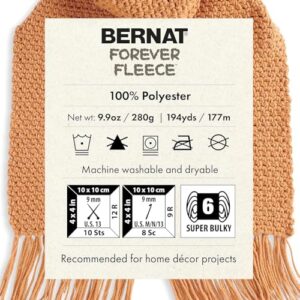 Bernat Forever Fleece Yarn, 1 Pack, White Noise