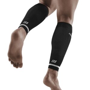 The Run Calf Sleeves 4.0, Black, Men, IV