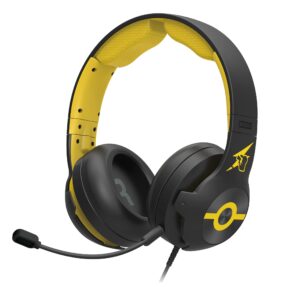 hori gaming headset (pikachu cool) for nintendo switch & switch lite - officially licensed by nintendo & pokemon company international - nintendo switch