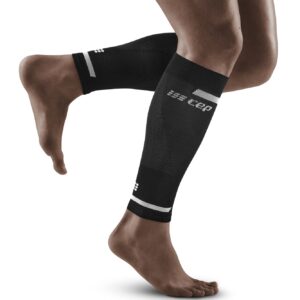 The Run Calf Sleeves 4.0, Black, Men, IV