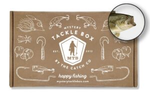 catch co mystery tackle box freshwater largemouth and smallmouth bass lures fishing kit