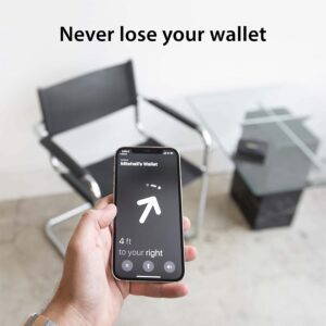 TagVault™ AirTag Wallet Holder - The Thinnest AirTag Wallet Card Insert | Flexible, Stays Hidden, Patent Pending | Elevation Lab