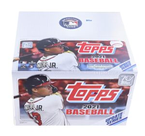 2021 topps update series baseball retail display box