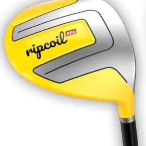 Ripcoil RP6 -Golf Swing Training Aid and Distance Trainer, Whippy Shaft and Driver Head, Hit Balls with This Aid, Increase Swing Speed and Distance Fast (Right Hand)