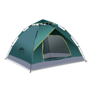 happy travel 1/2/3/4 person camping tent, instant easy pop up tents for camping,automatic waterproof family camping tent, easy set up tent,portable windproof dome tent for camping hiking & traveling